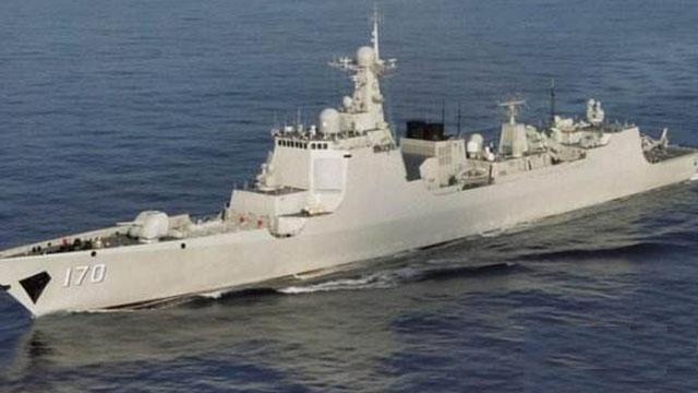 052C领衔远航 052D海外首秀_北京时间